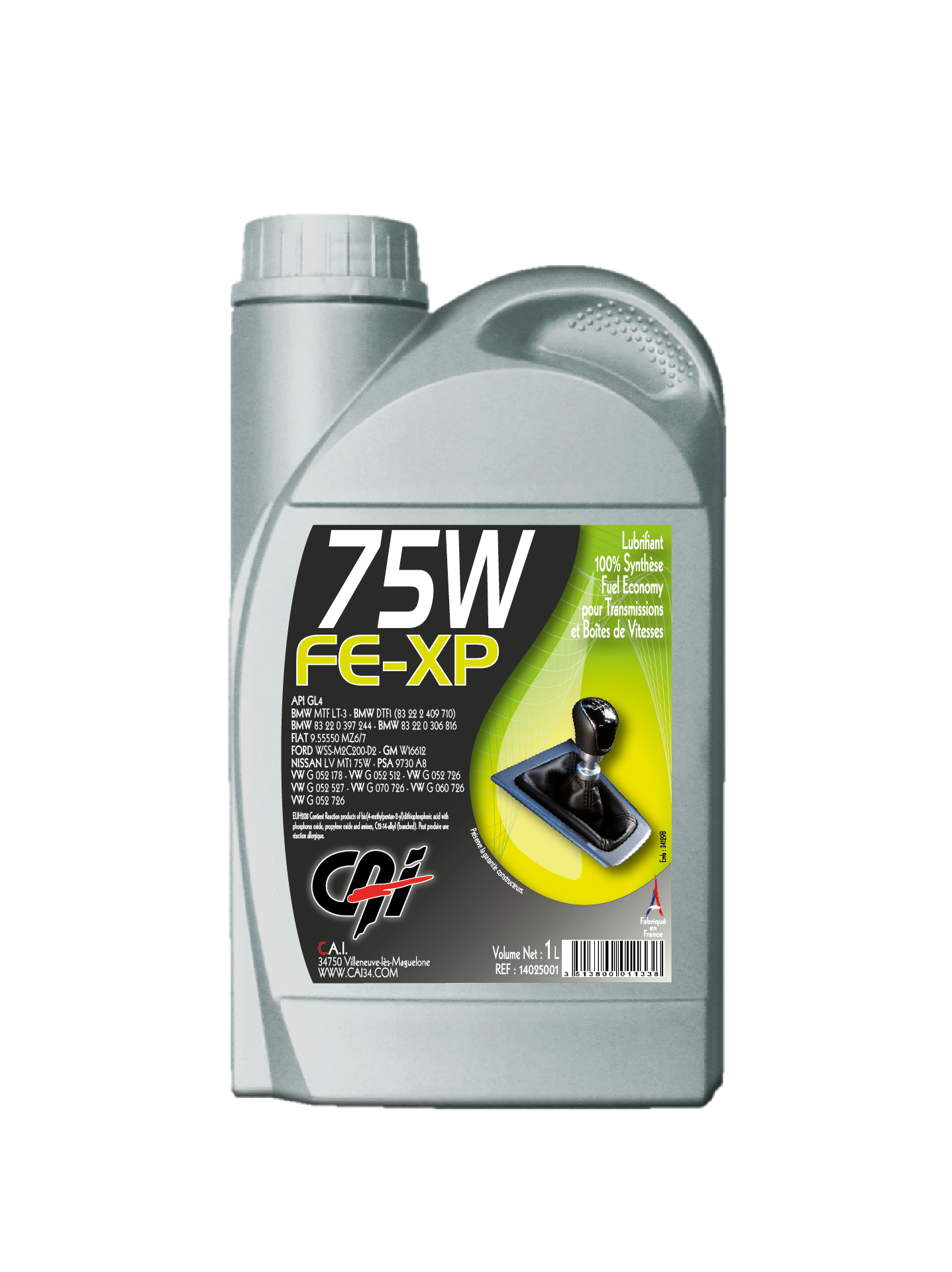 13 Lubrifiants Transmissions – CAI34